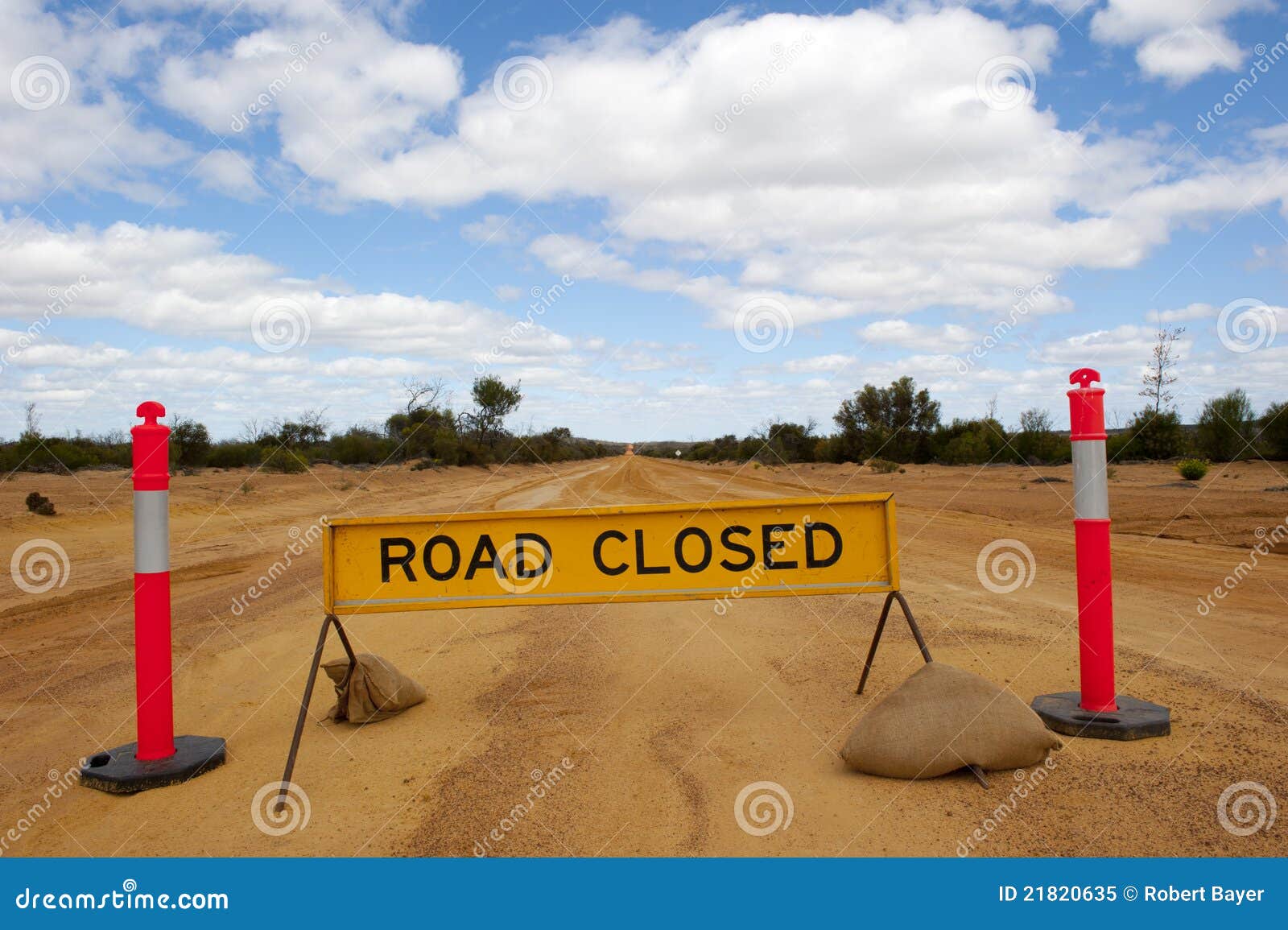 Road Closed stock image. Image of closed, direction, distance - 21820635
