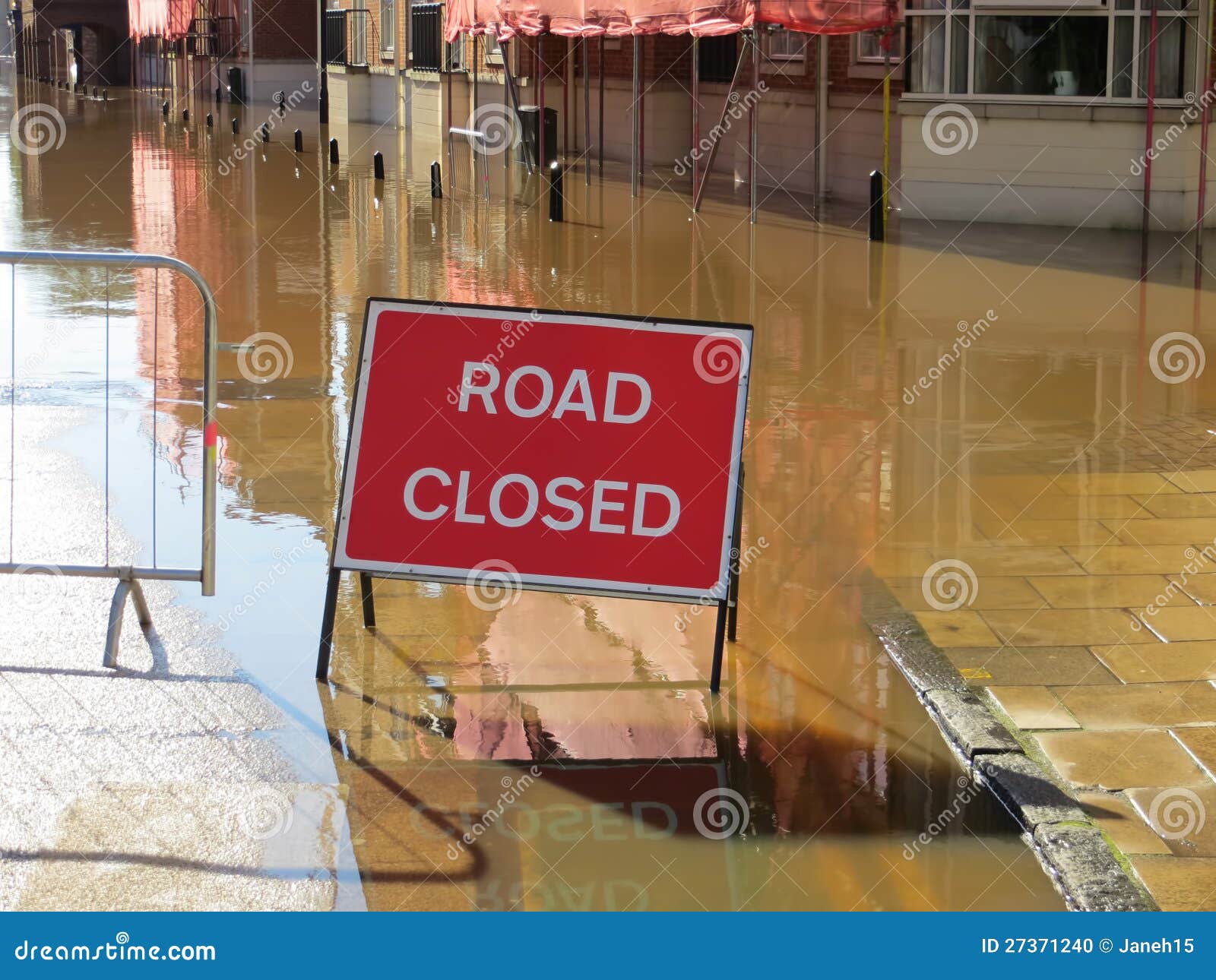 Road closed sign stock photo. Image of barrier, closed - 27371240