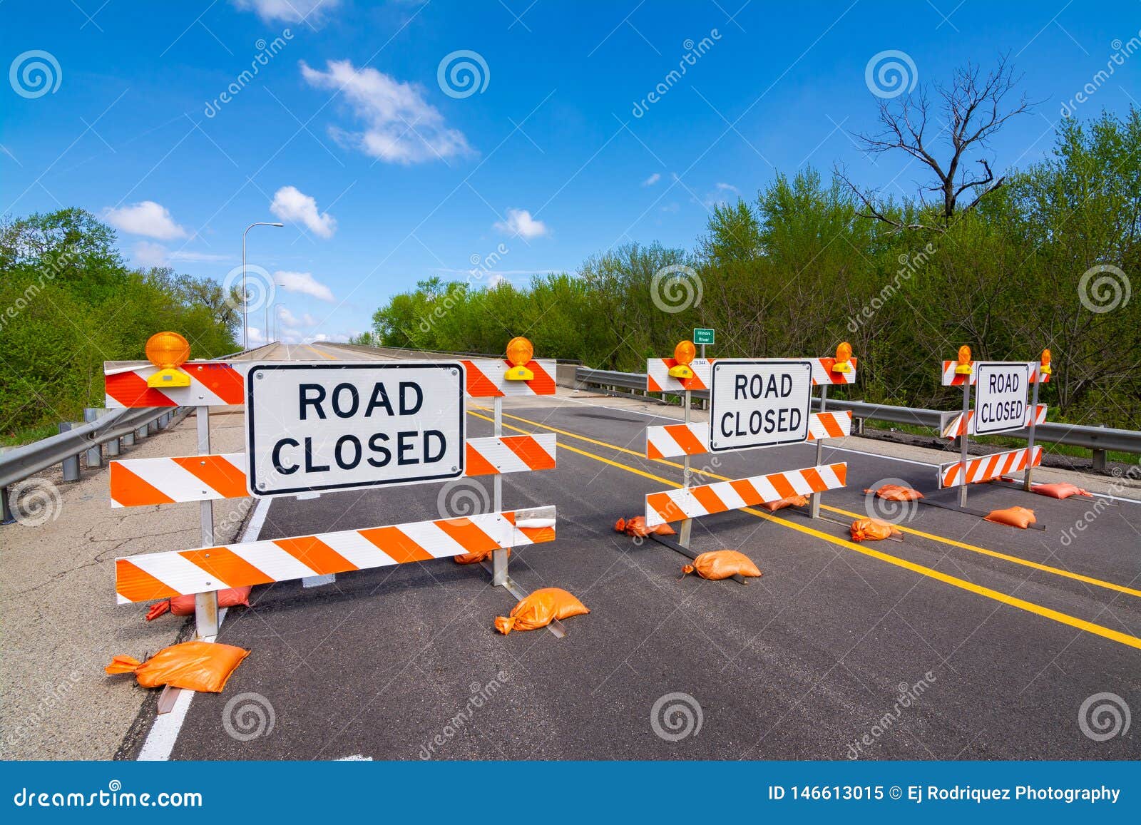Road closed stock image. Image of concept, barricade - 146613015