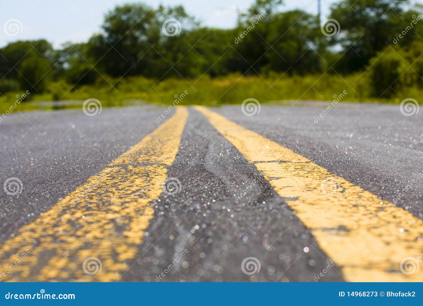 Road Closeup stock image. Image of center, street, black - 14968273