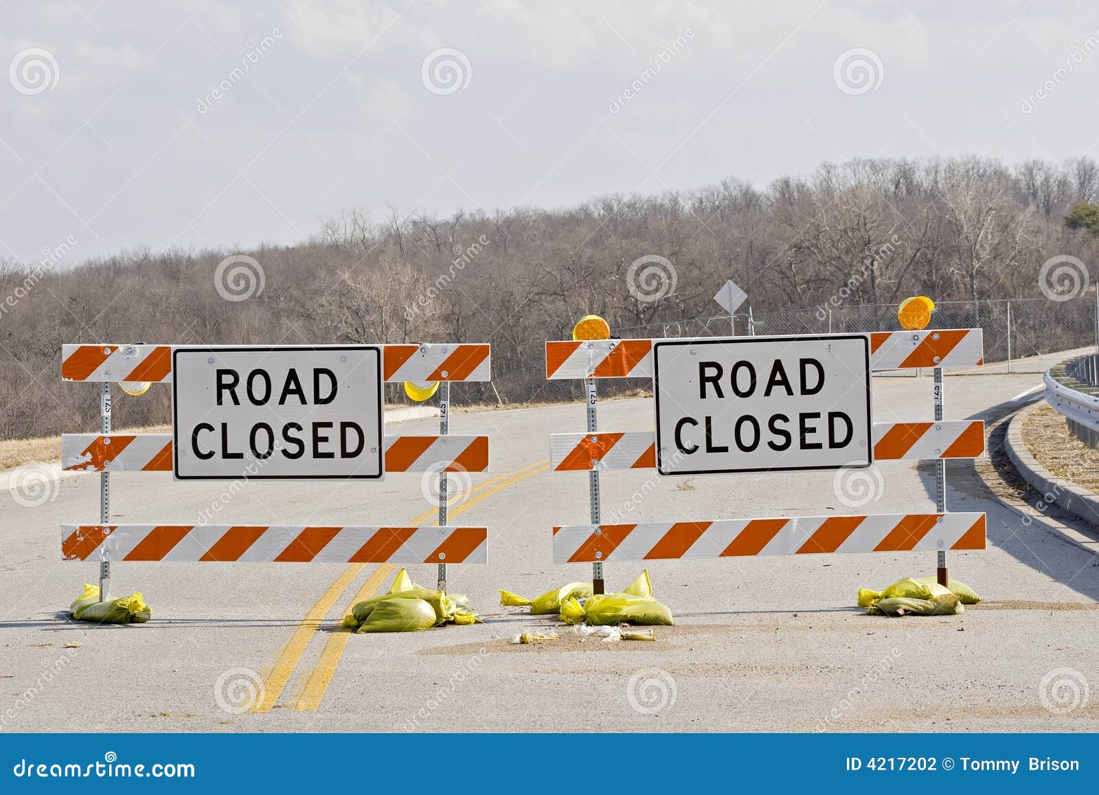 Road Closure stock photo. Image of transportation, automobiles - 4217202