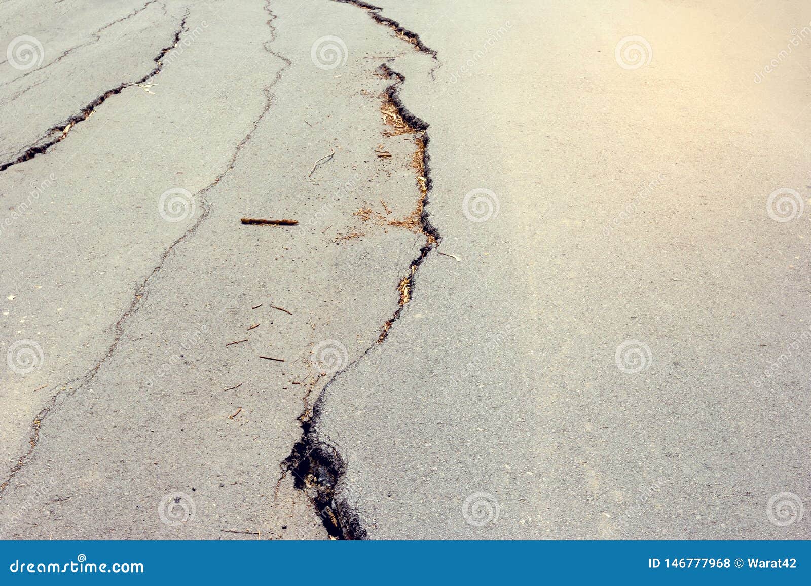 Pavement Subsidence Royalty-Free Stock Image | CartoonDealer.com #41029204