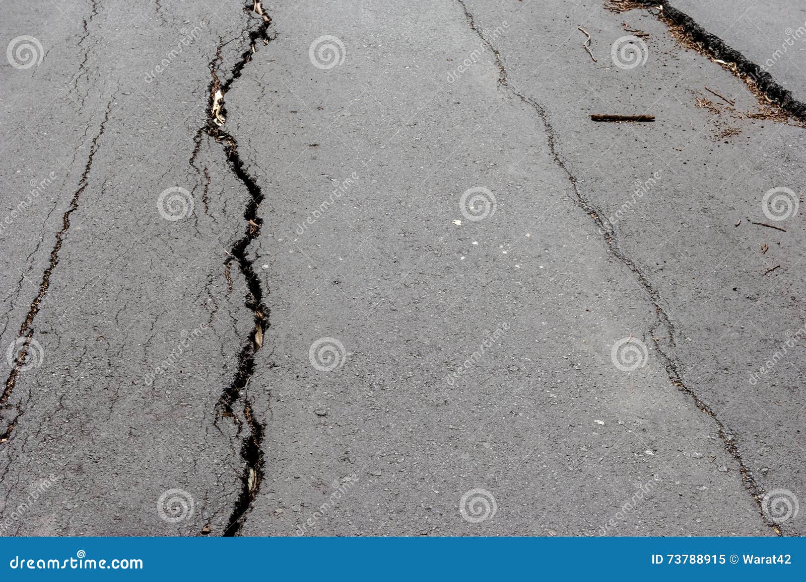 Pavement Subsidence Royalty-Free Stock Image | CartoonDealer.com #41029204