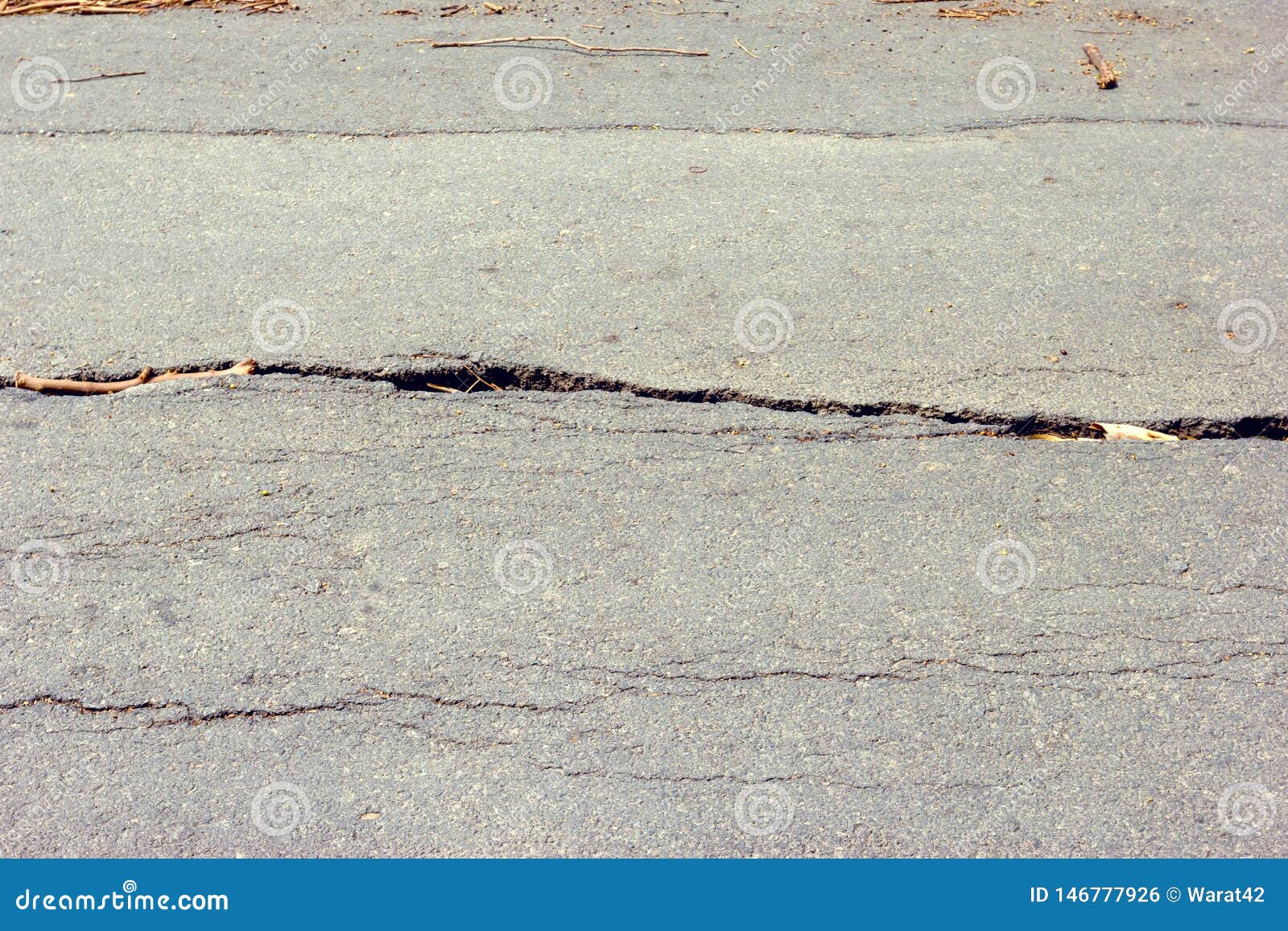 Pavement Subsidence Royalty-Free Stock Image | CartoonDealer.com #41029204
