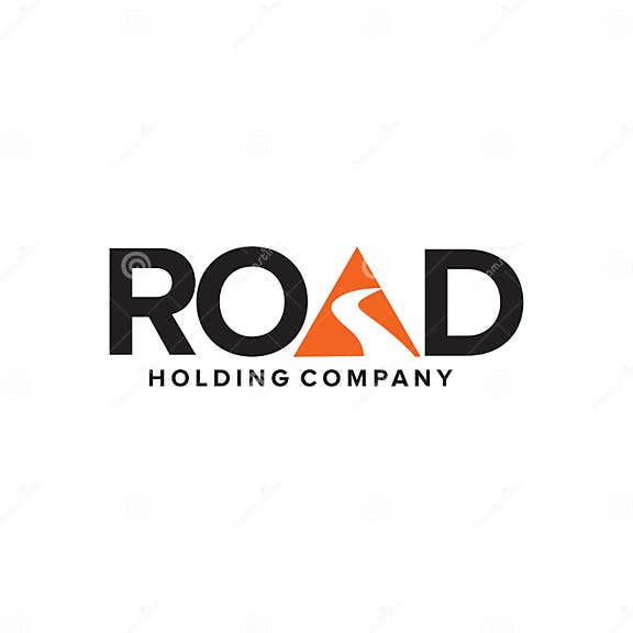 Road Company Logo Design Template Stock Vector - Illustration of route ...