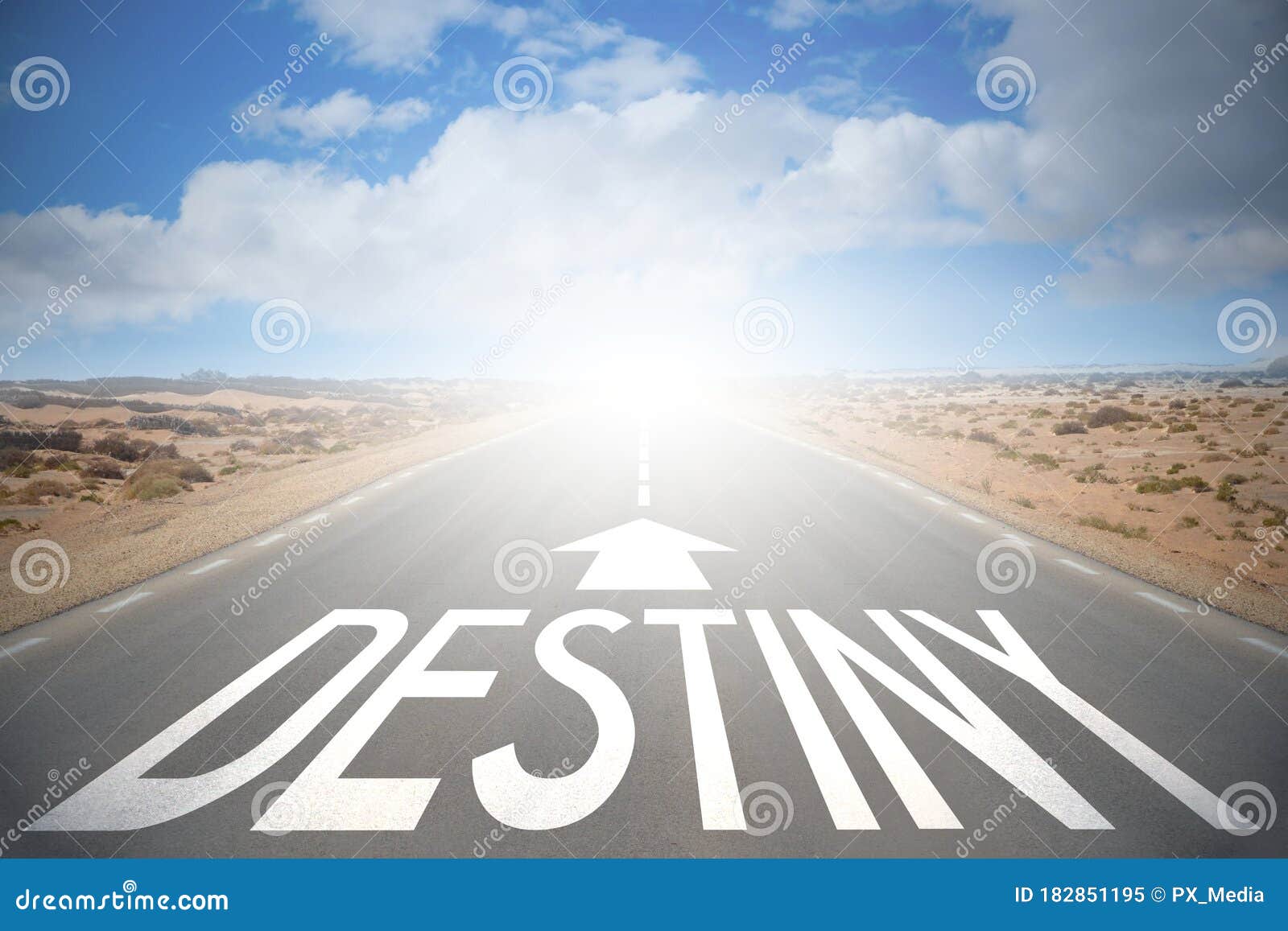 Highway/ Road Concept - Destiny Stock Image - Image of blue, text ...