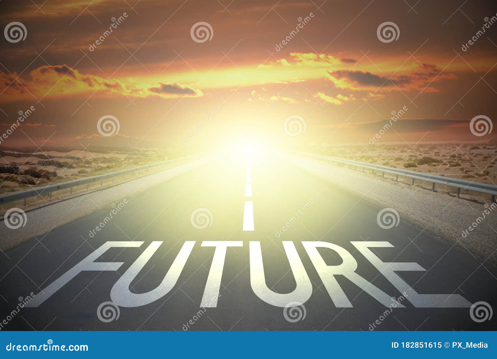 Highway/ Road Concept - Future Stock Image - Image of desert, concept ...