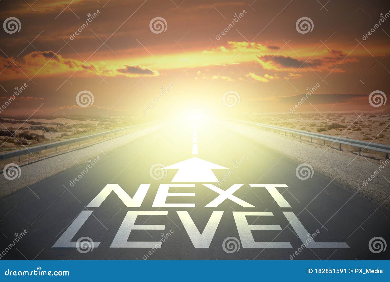 Highway/ Road Concept - Next Level Stock Image - Image of asphalt, road ...