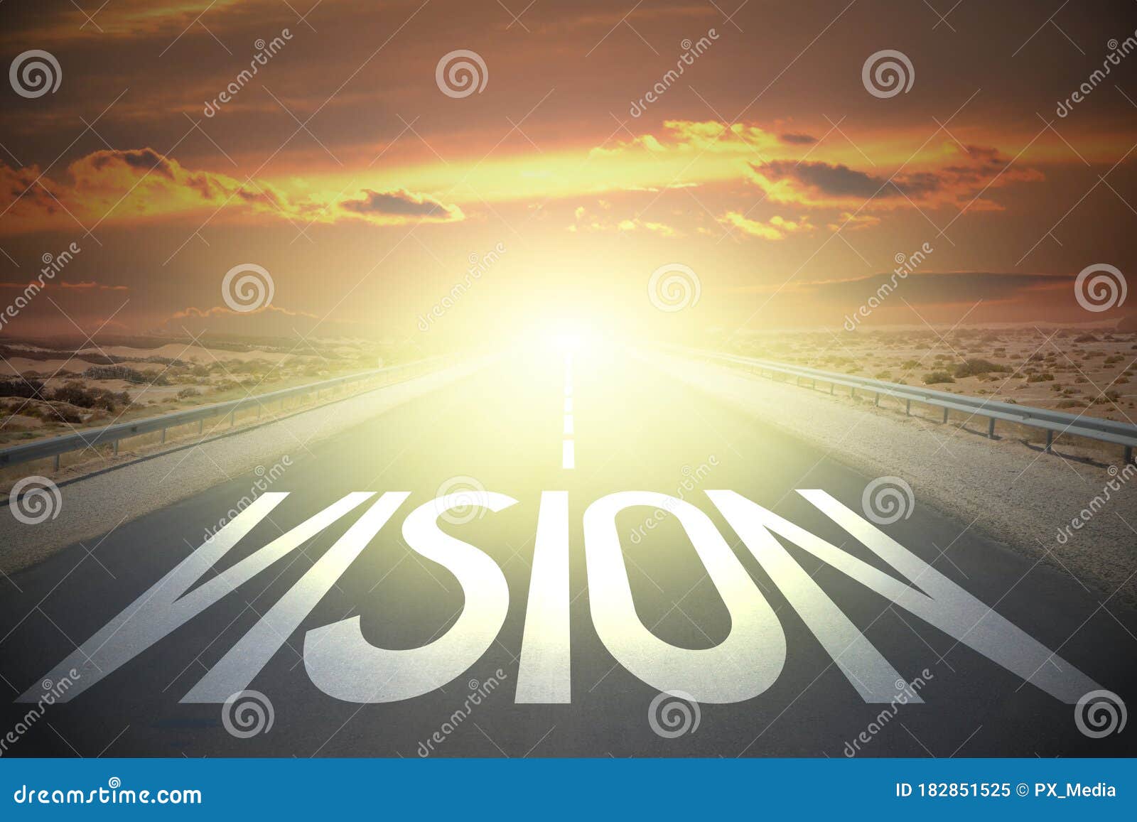 Highway/ Road Concept - Vision Stock Image - Image of concept ...