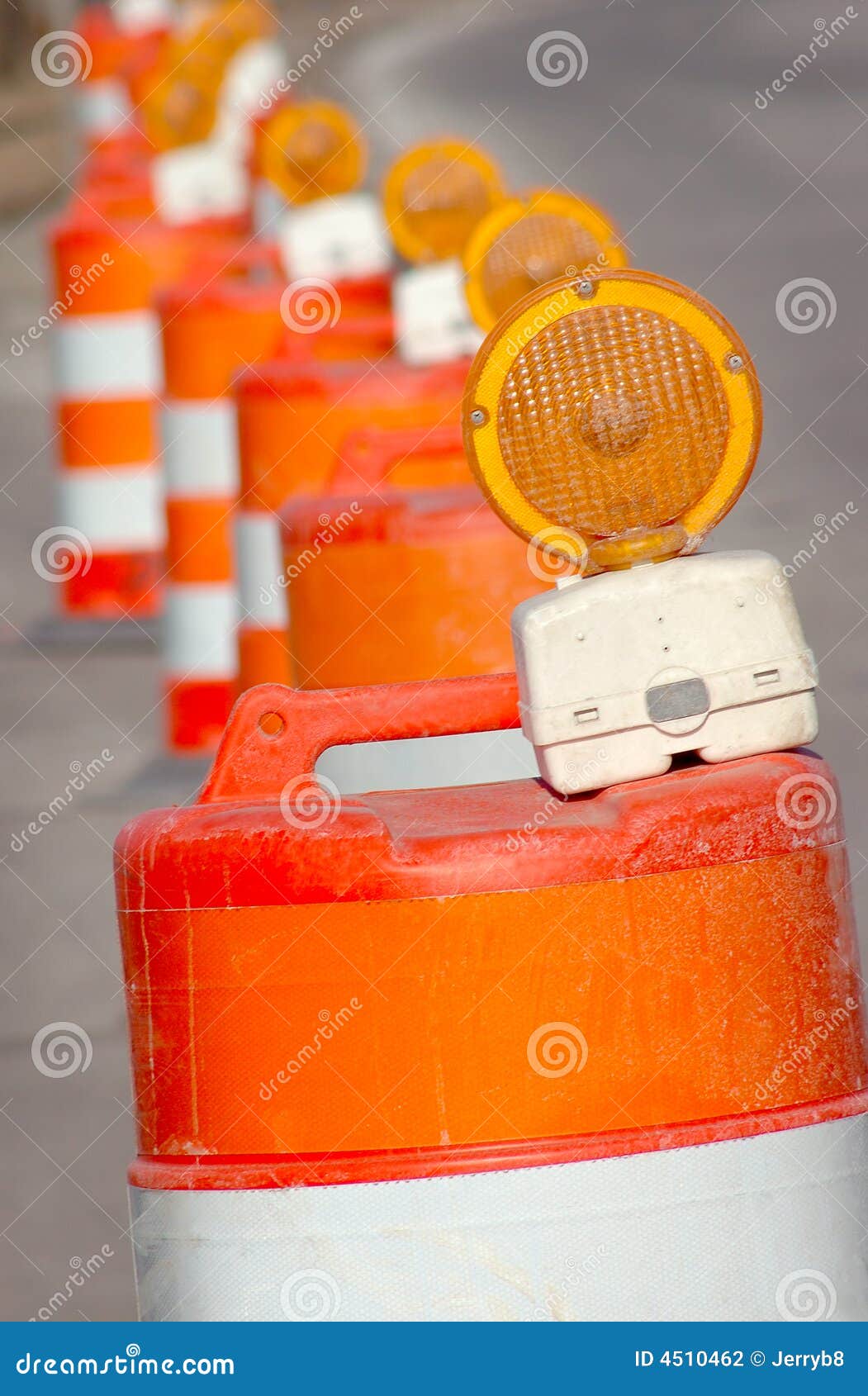 Road cones stock photo. Image of zone, cones, line, warning - 4510462