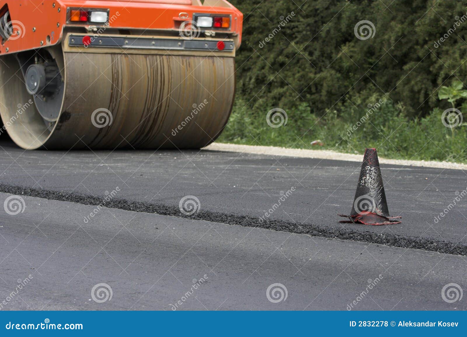 Road construction stock photo. Image of installations - 2832278