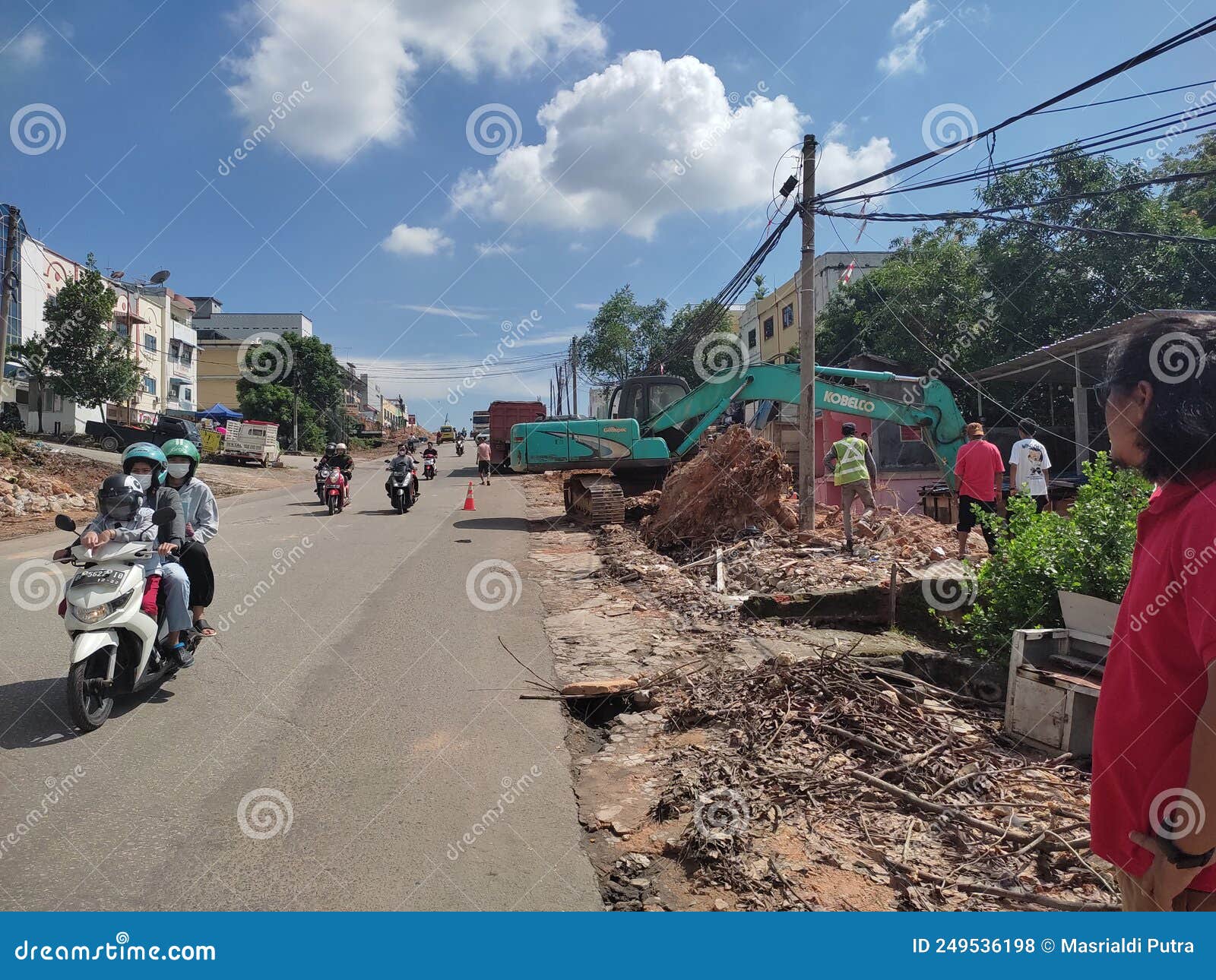 Road Construction Batam Indonesia Editorial Stock Photo - Image of ...