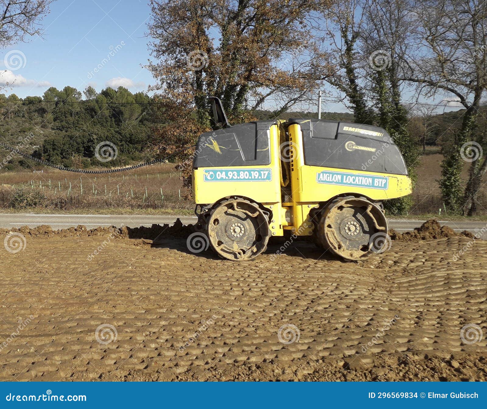 Road Construction in Civil Engineering Editorial Stock Image - Image of ...