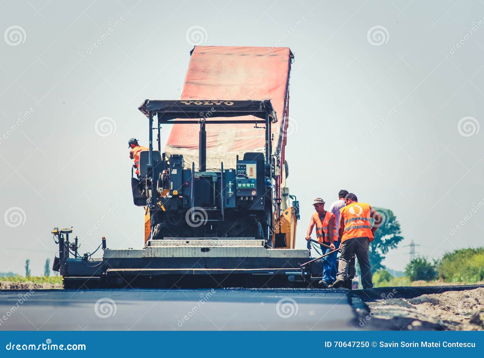 Road construction editorial image. Image of grader, building - 70647250