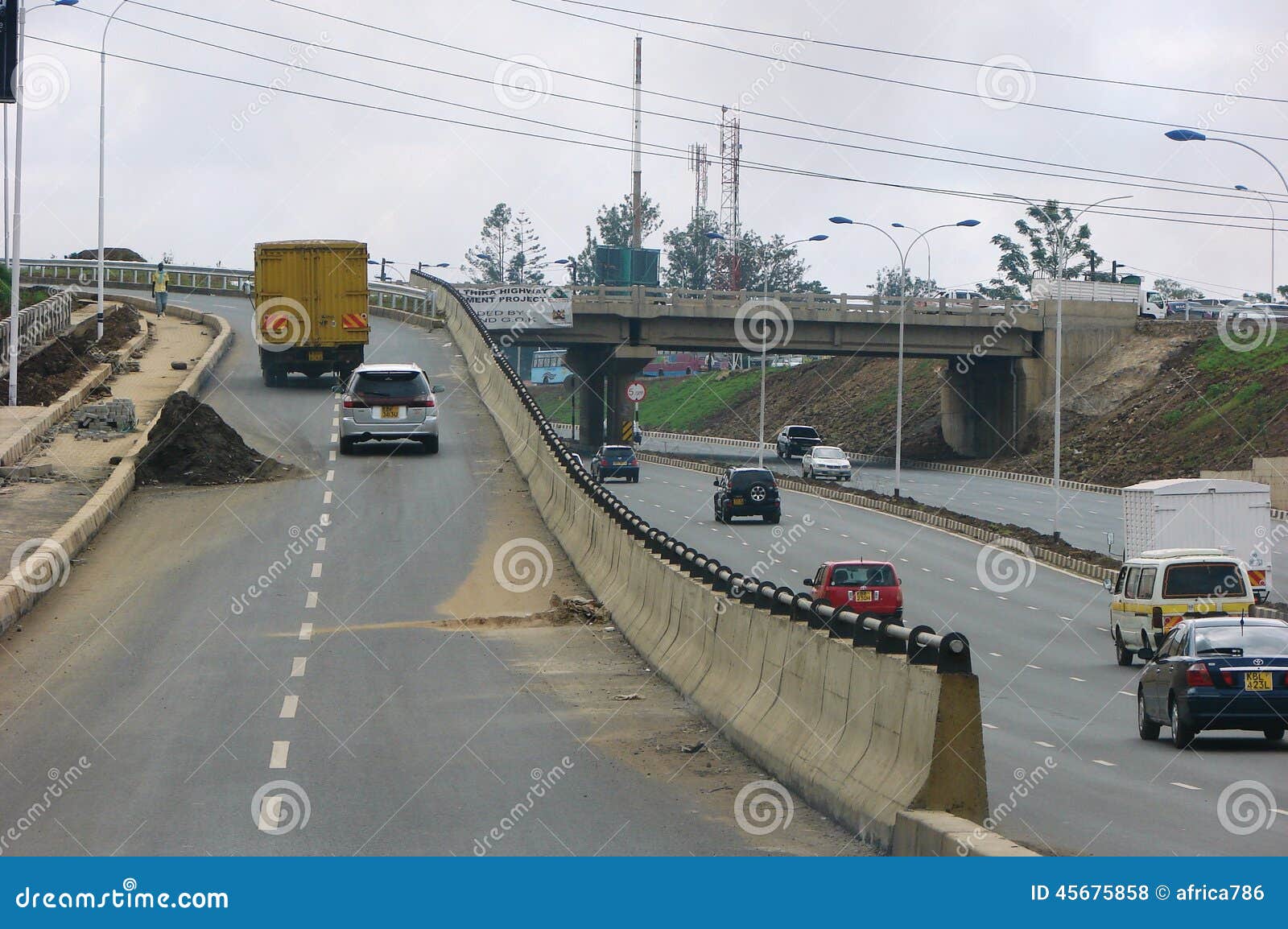 Road Construction in Nairobi Editorial Stock Photo - Image of nairobi ...