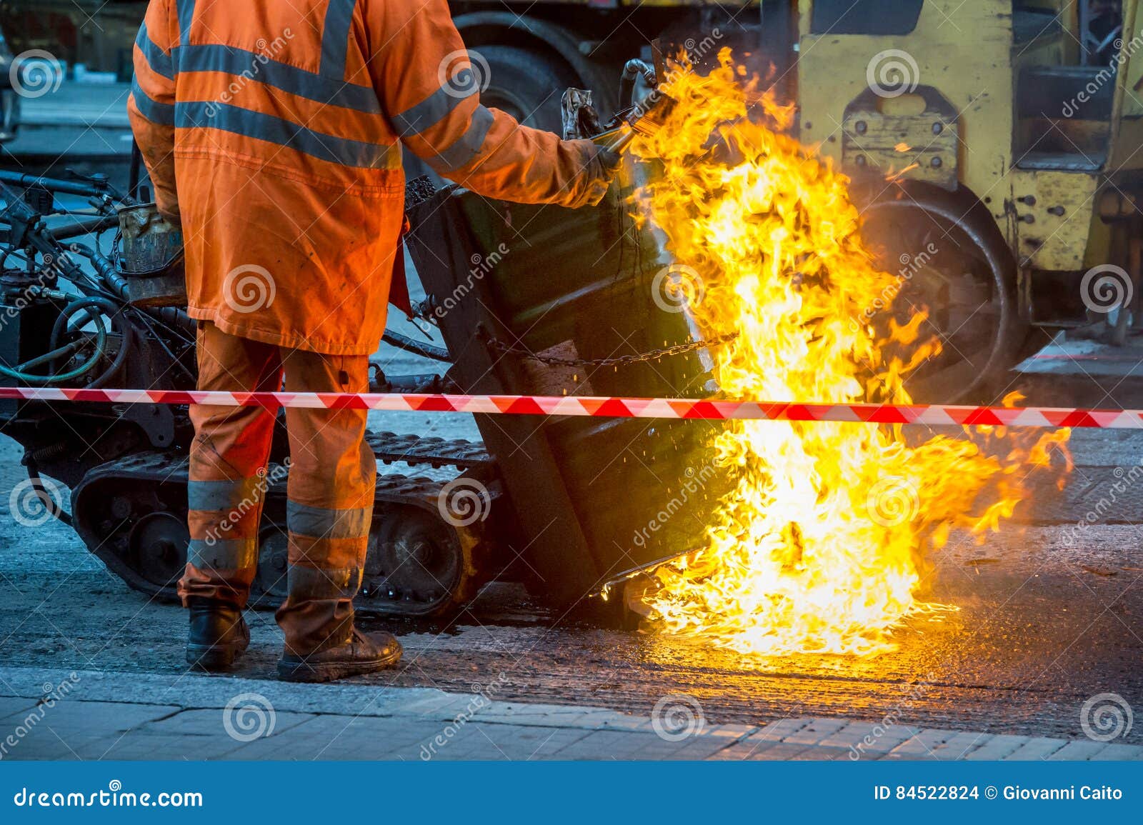 Road Construction, Teamwork Stock Photo - Image of team, construction ...