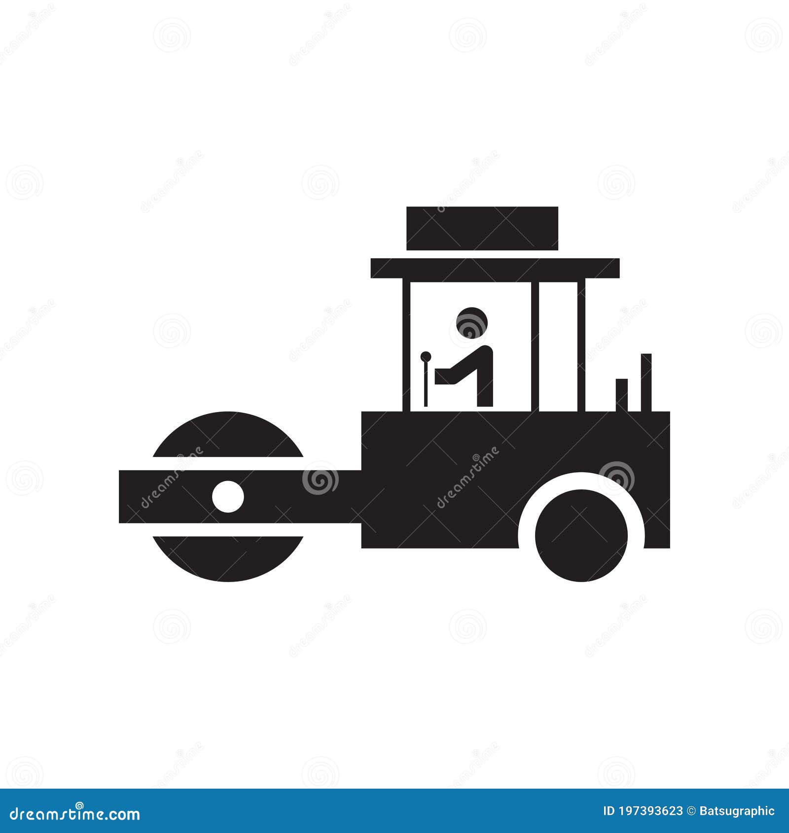 Road Construction Vector Icon Design Template Stock Vector ...