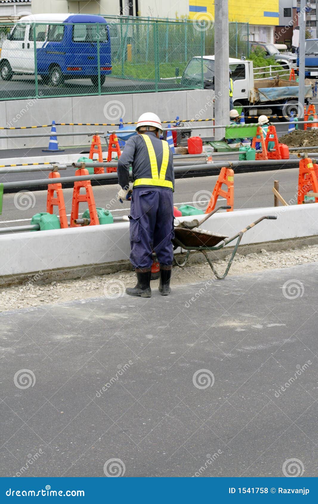 Road constructor stock photo. Image of site, work, helmet - 1541758