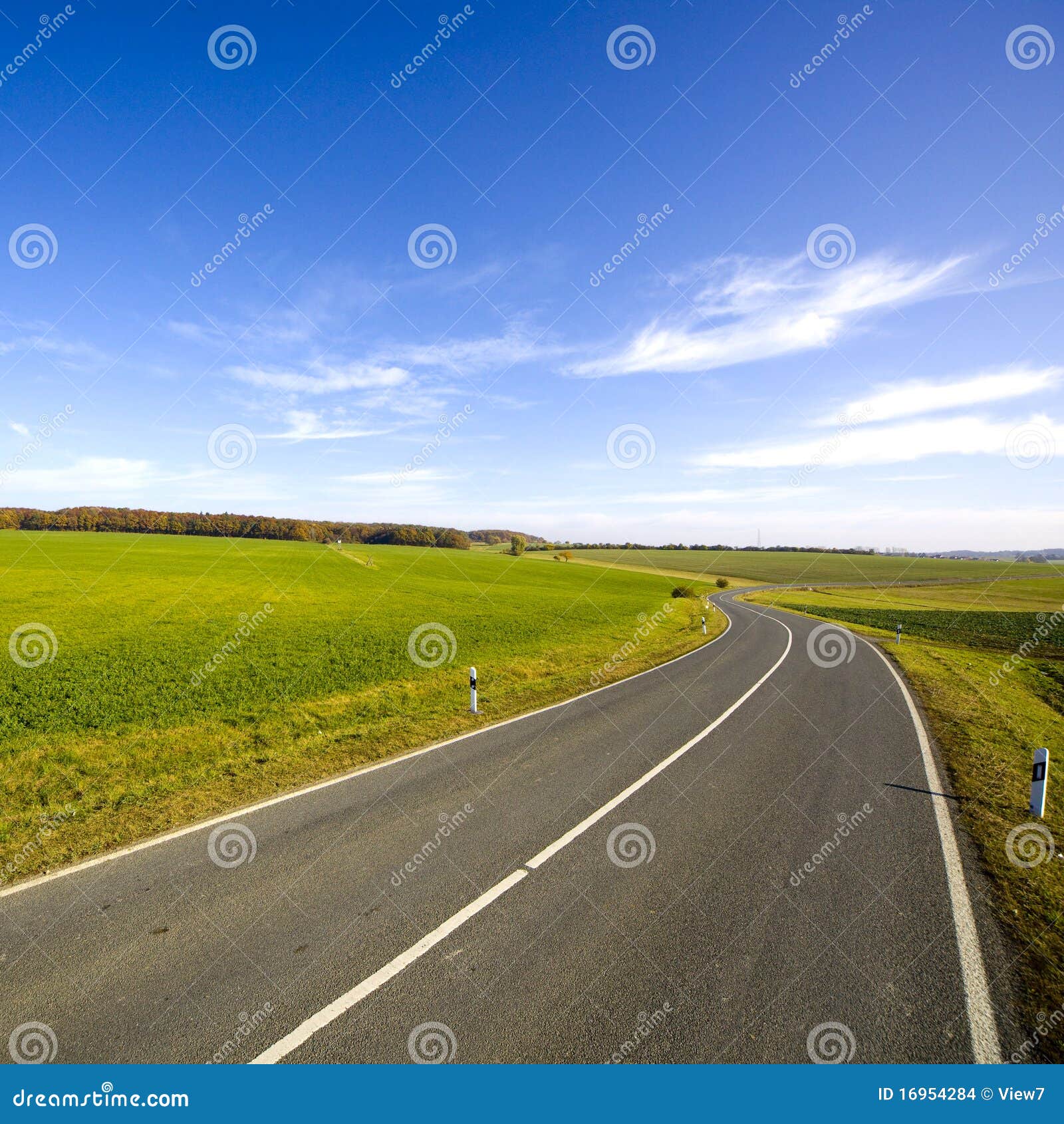 Road in countryside stock photo. Image of summer, highway - 16954284