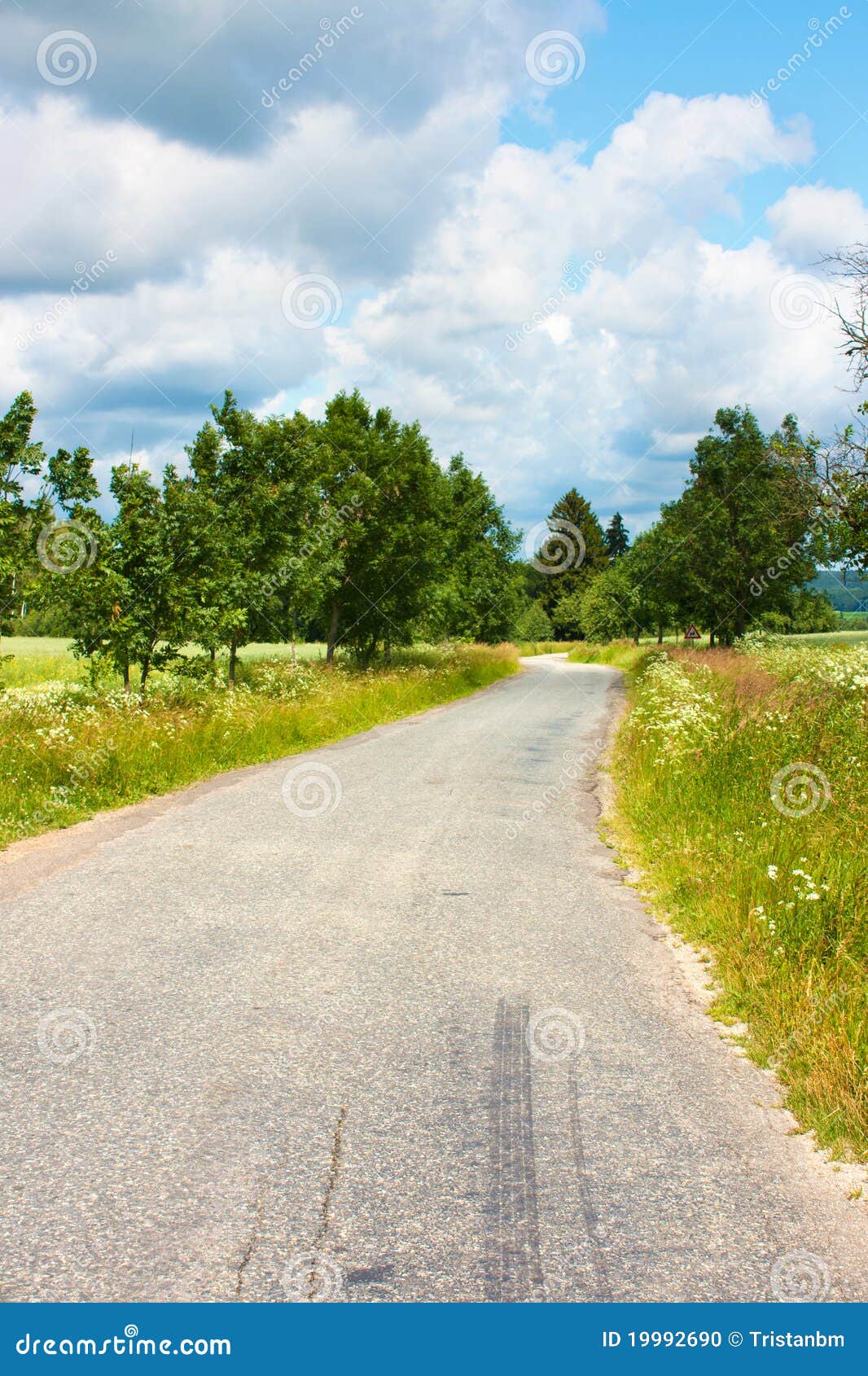 Road in countryside stock photo. Image of fields, countryside - 19992690