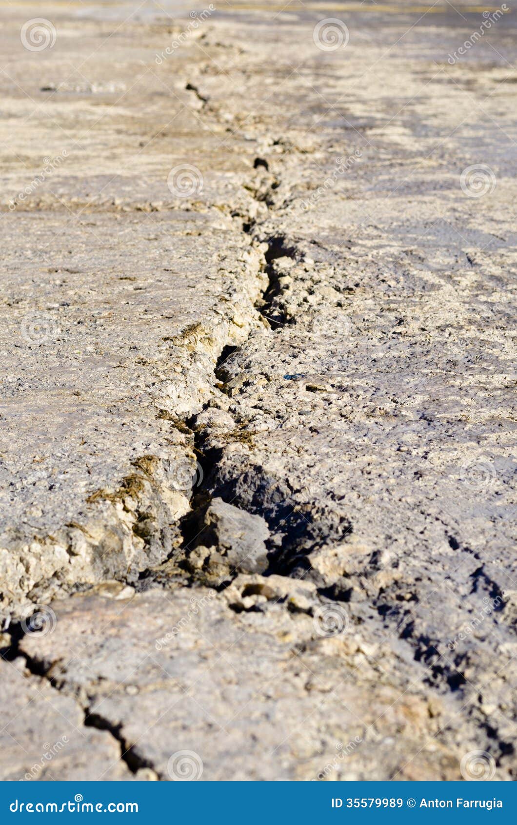 Road crack stock image. Image of close, nature, damage - 35579989