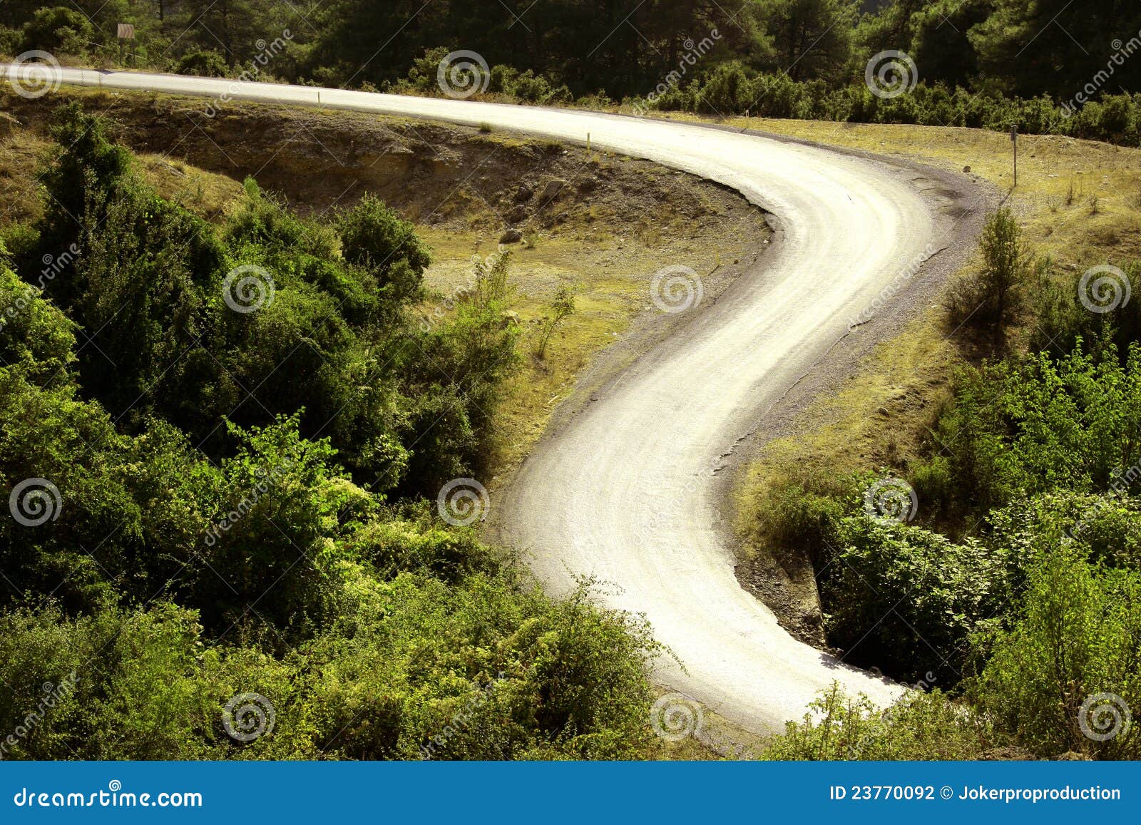 Road curve stock photo. Image of tarmac, earth, season - 23770092