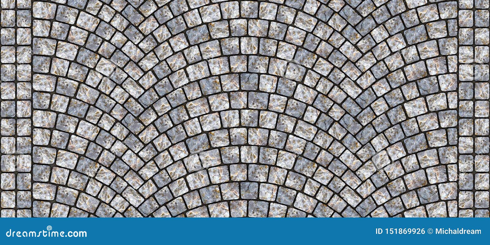 Road Curved Cobblestone Texture 098 Stock Illustration - Illustration ...