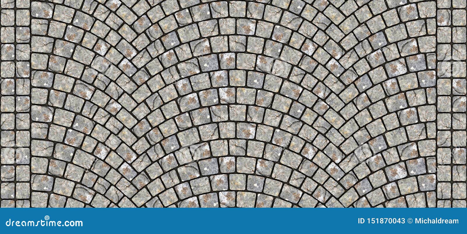 Road Curved Cobblestone Texture 100 Stock Illustration - Illustration ...