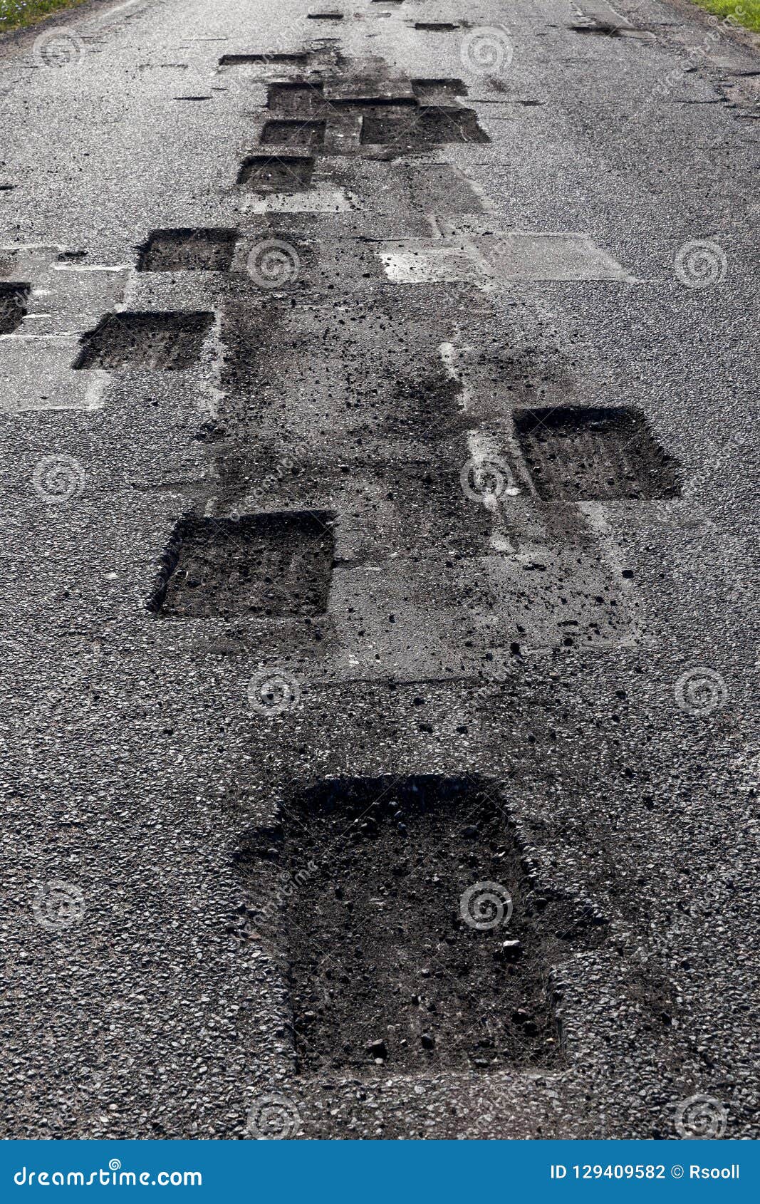 Road cut closeup stock photo. Image of demolition, drilling - 129409582