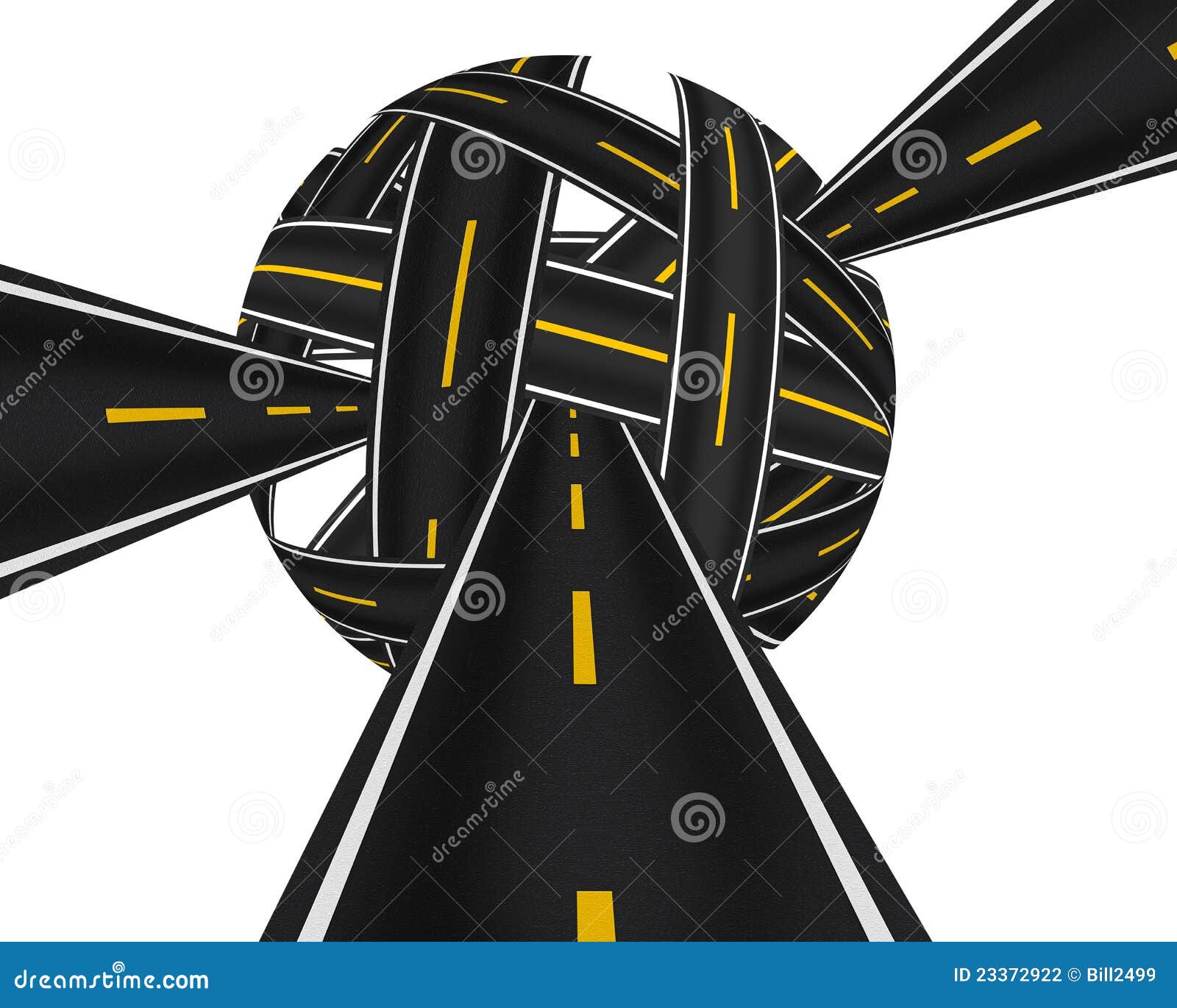 Road cuts stock illustration. Illustration of abstraction - 23372922