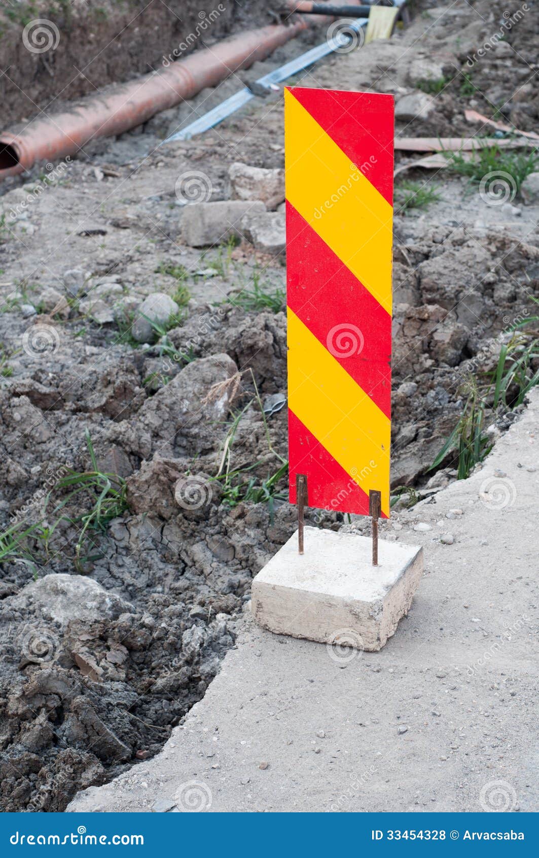 Road Damage From Flood Royalty-Free Stock Photography | CartoonDealer ...