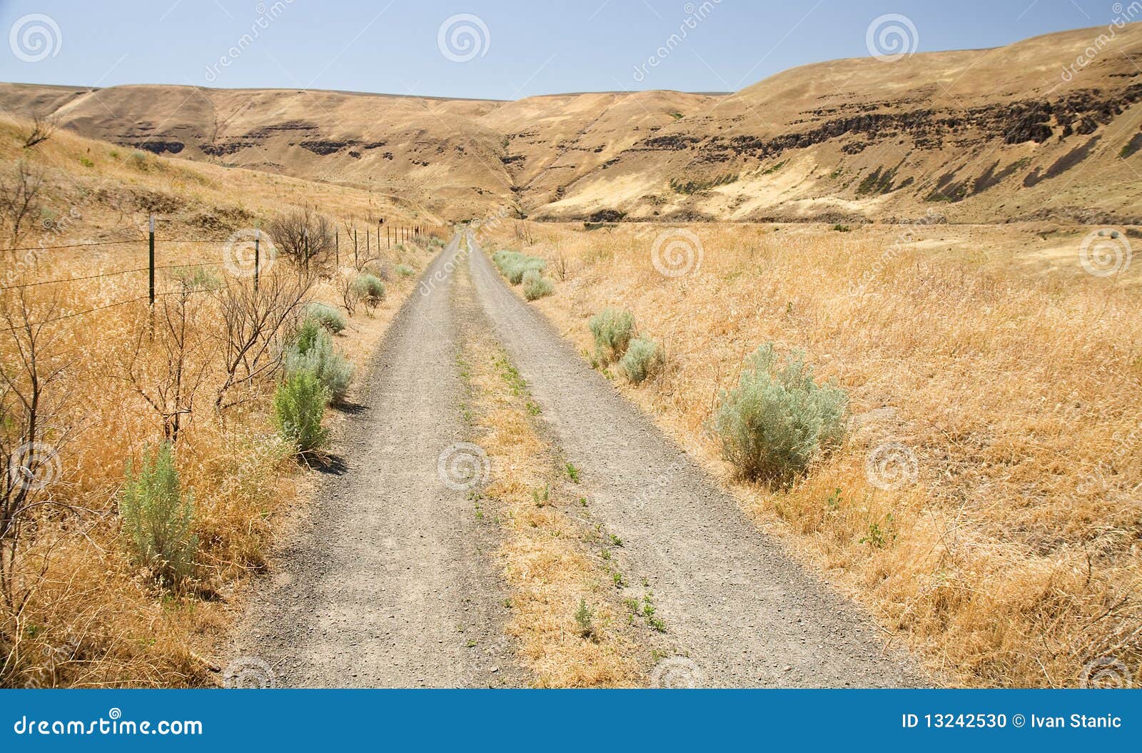Road in the Desert stock photo. Image of travel, eastern - 13242530
