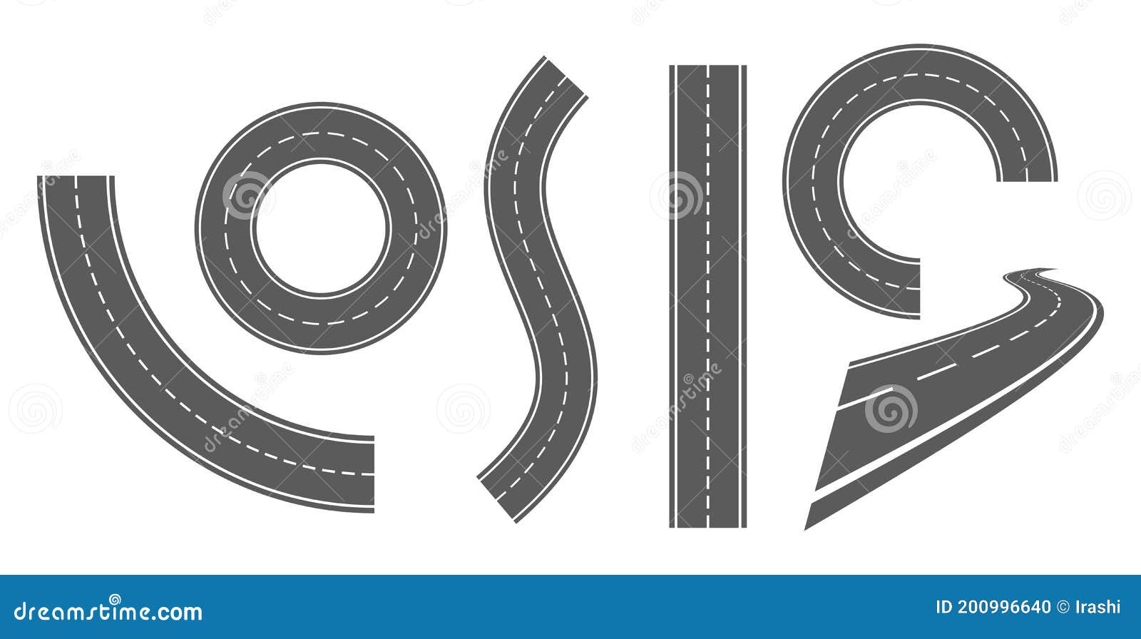 Road design icon stock vector. Illustration of trip - 200996640