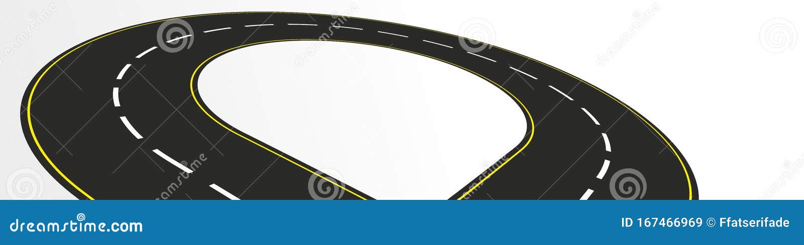 Road design template stock illustration. Illustration of turn - 167466969