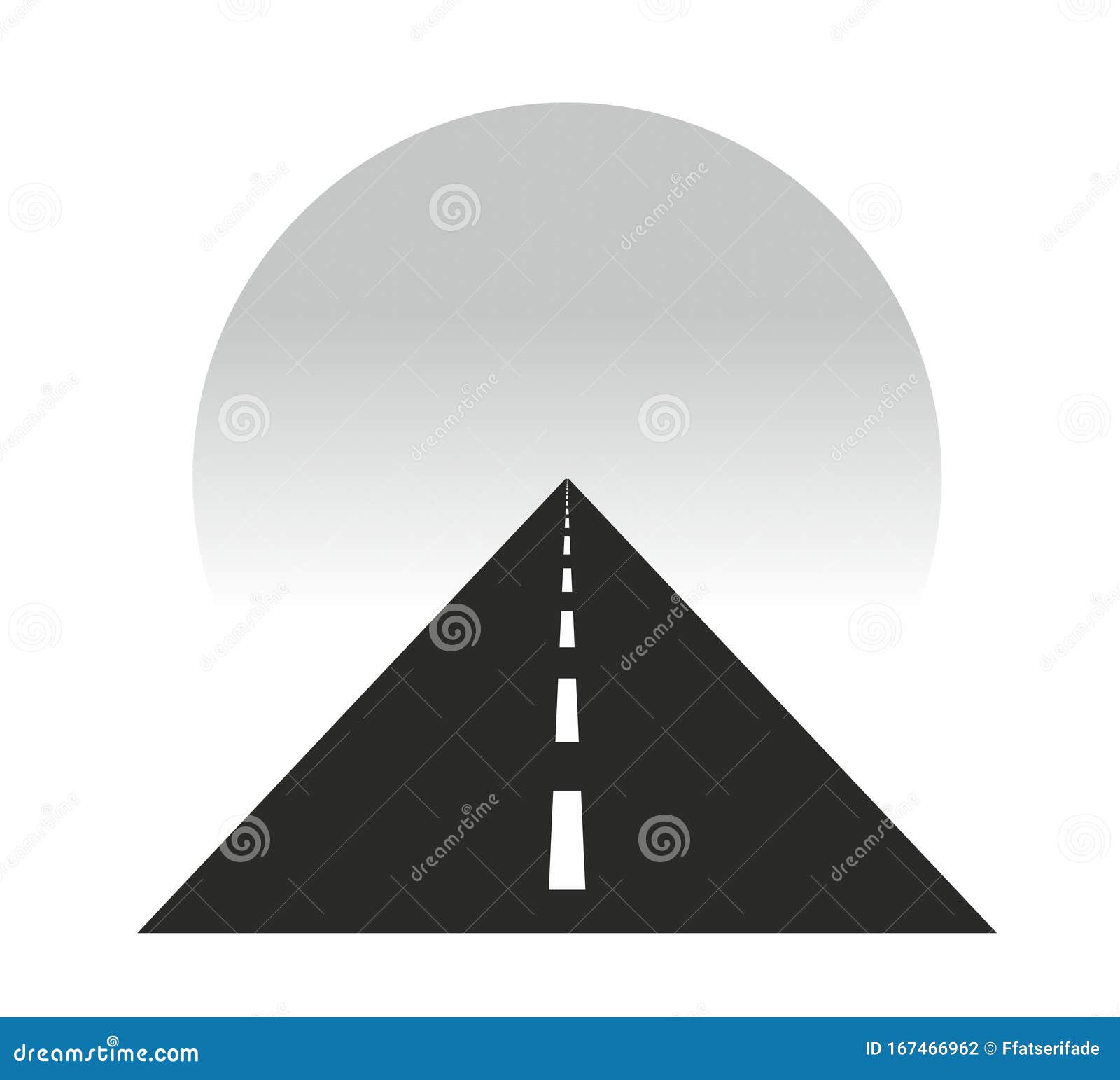Road design template stock illustration. Illustration of sample - 167466962