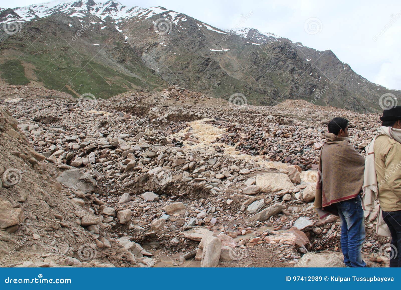 The Road Destroyed after Melting Snow Editorial Stock Image - Image of ...