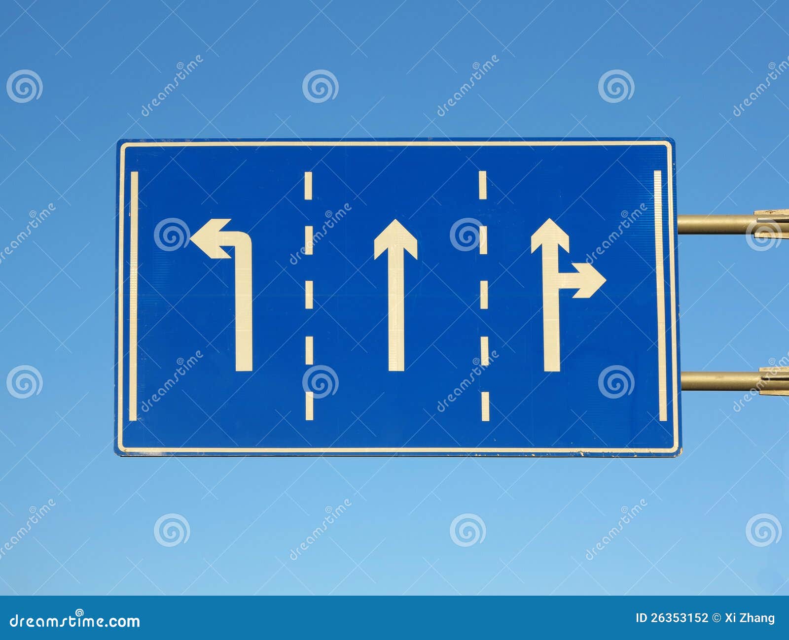 Road Direction Arrow Stock Photography - Image: 26353152
