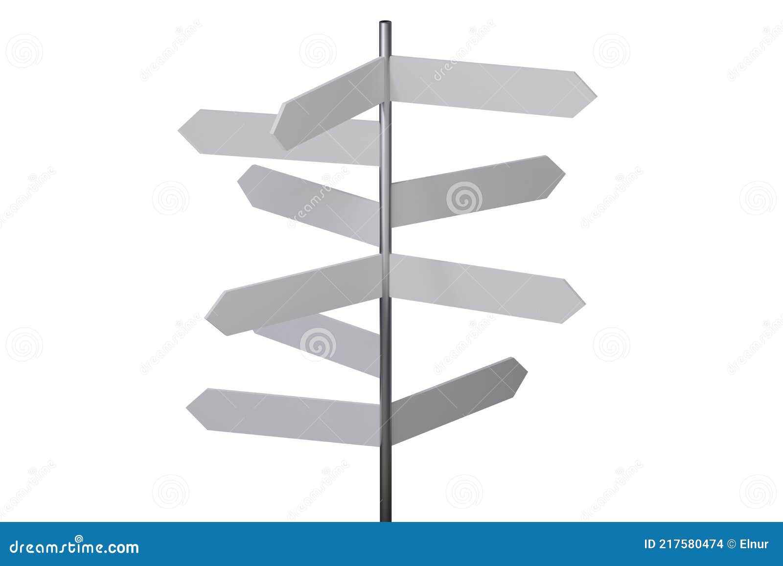 Road Direction Side in Navigation Concept - 3d Rendering Stock ...