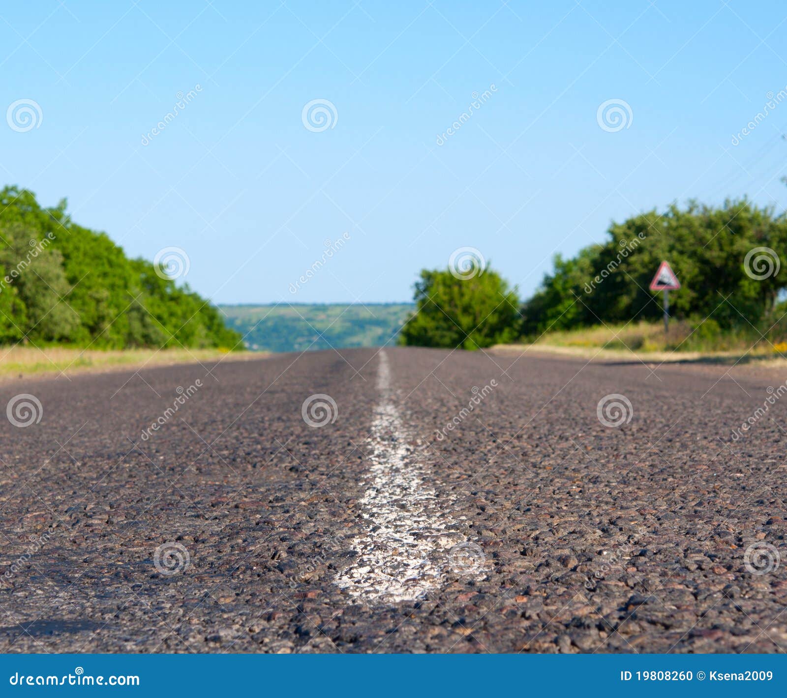 Road into the distance stock photo. Image of endless - 19808260