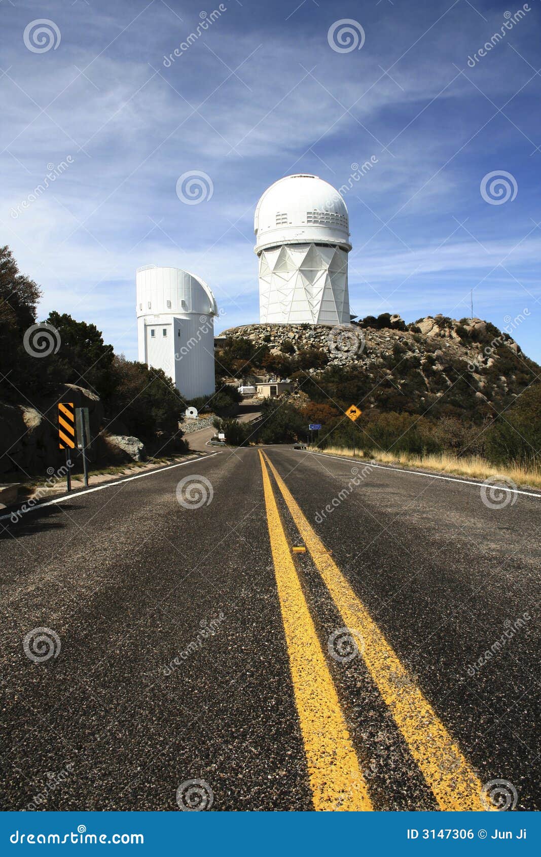Road And Domes Picture. Image: 3147306