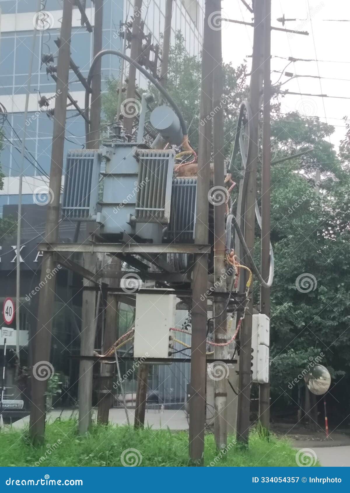 Road Electricity Cable Trench Installation Construction Stock Image ...