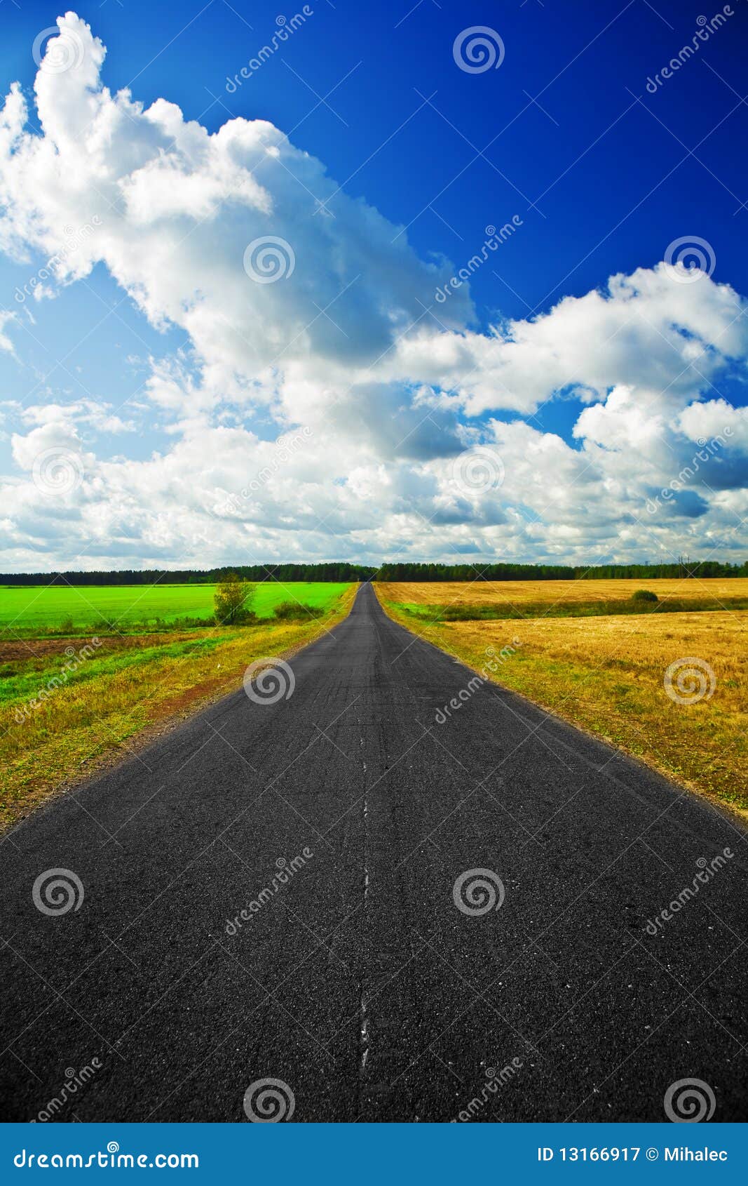 Road on a field stock image. Image of plain, simplicity - 13166917