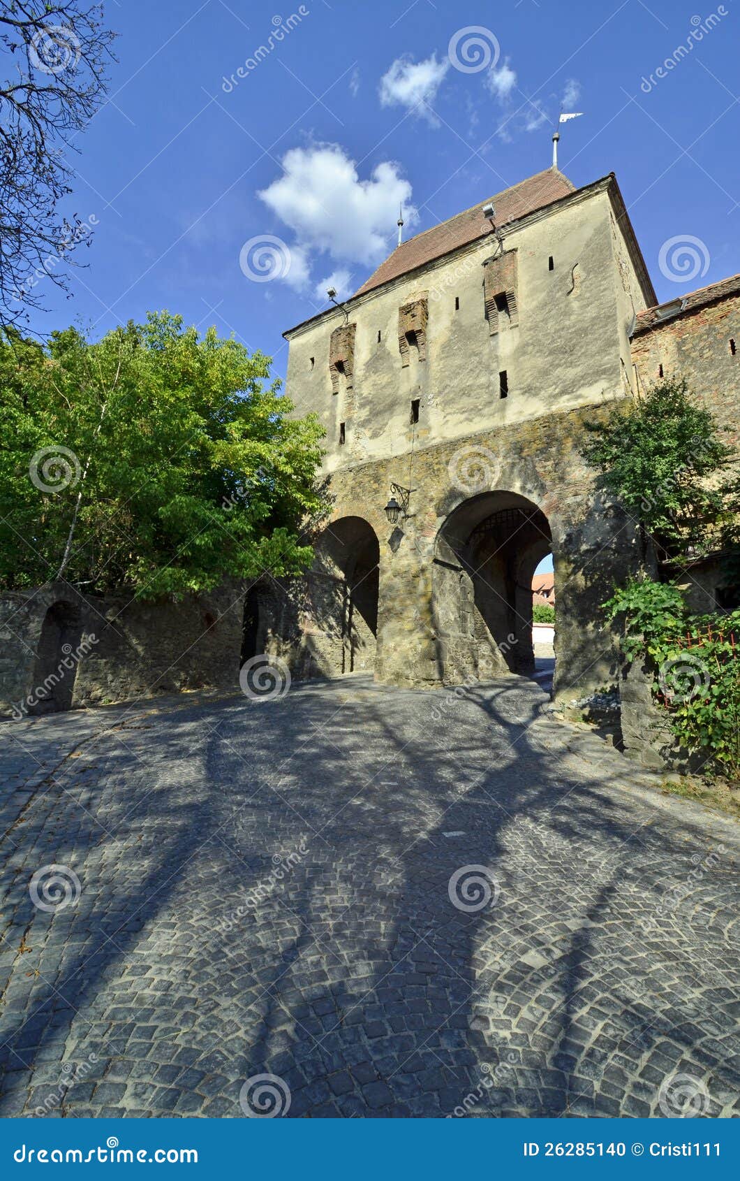 Road gate stock photo. Image of industry, travel, bench - 26285140
