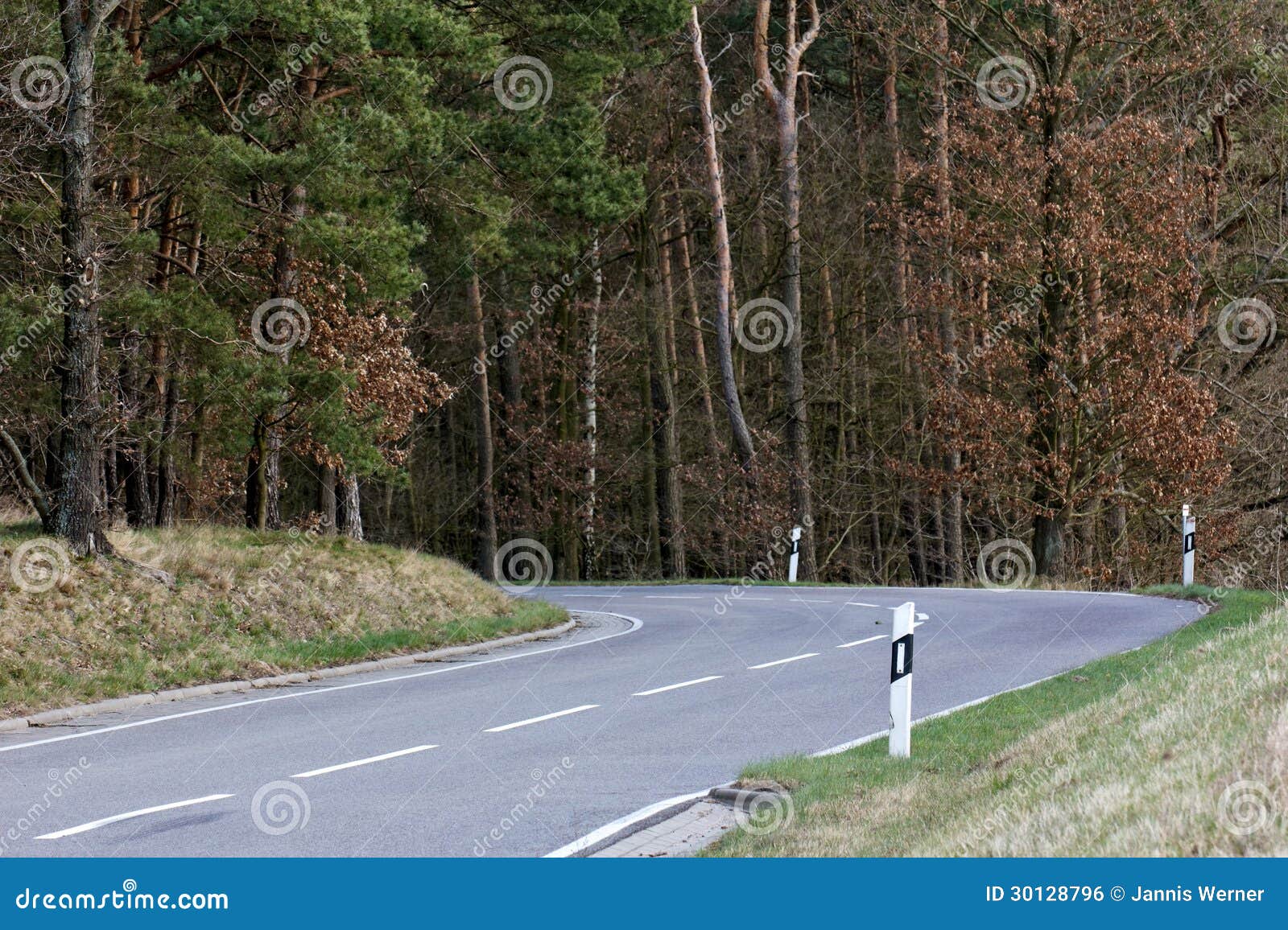 German Country Road stock photo. Image of roads, nature - 30128796