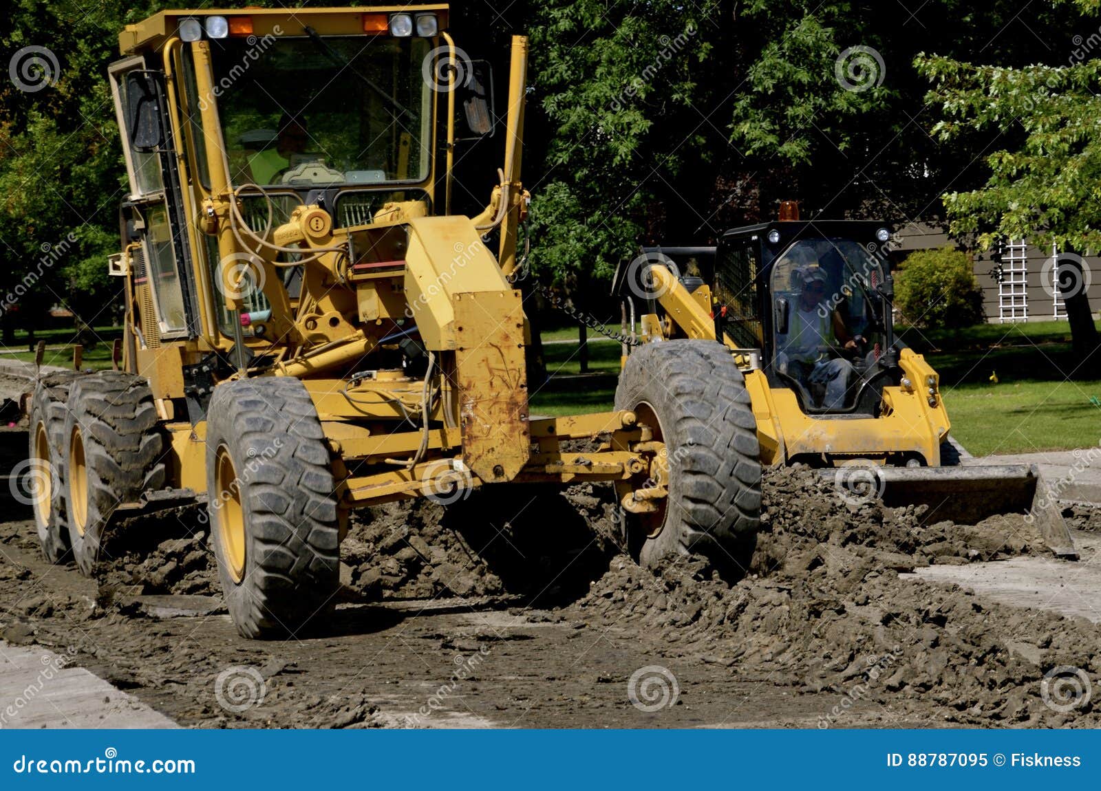 Road Grader Blade Moving Earth Editorial Image - Image of labor ...