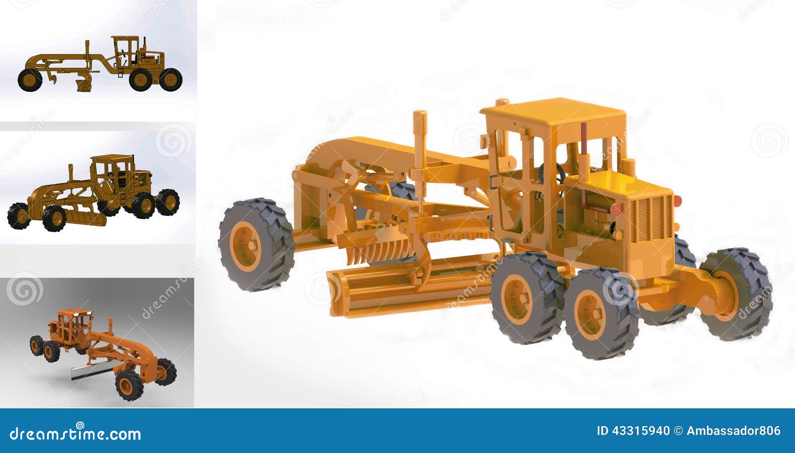 Road Grader Stock Illustrations – 661 Road Grader Stock Illustrations ...