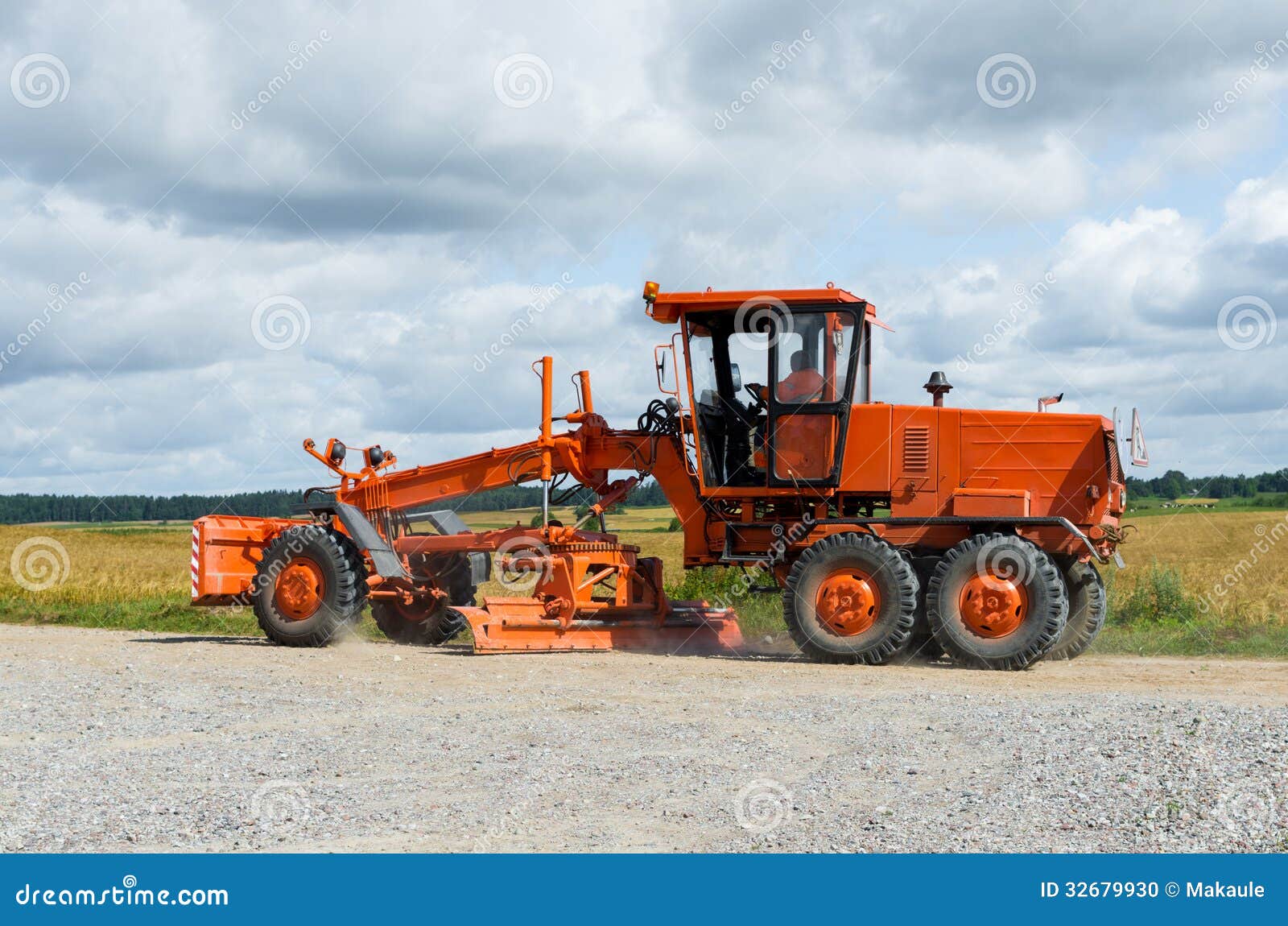 Road Grader editorial image. Image of industry, excavate - 32679930
