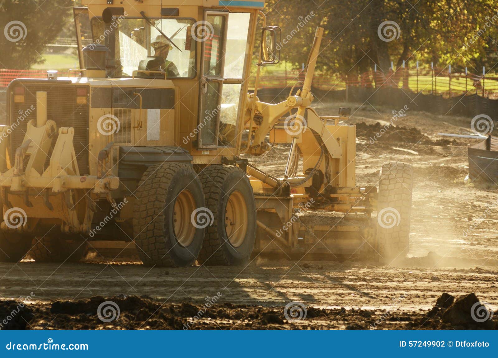 Road Grader stock photo. Image of vehicle, construction - 57249902