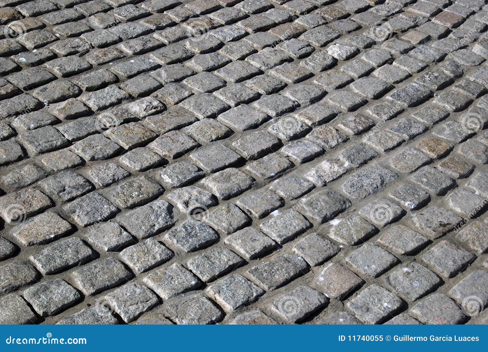 Road granite stones stock image. Image of pavement, construction - 11740055