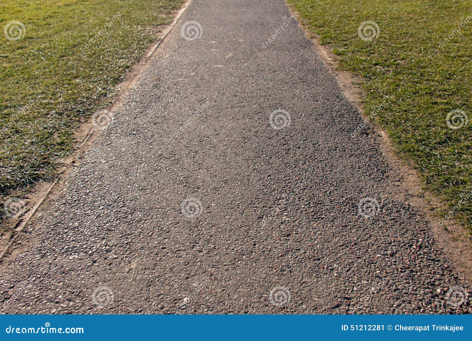 Road between Grass stock image. Image of backyard, nature - 51212281